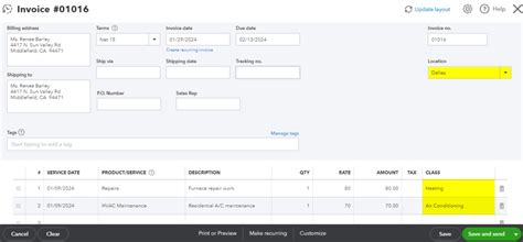 how to use classes and locations in quickbooks online