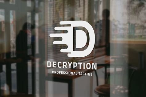 Letter D Decryption Logo Letter D Decryption Logo