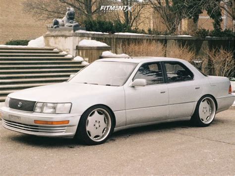 1994 Lexus Ls400 Base With 19x9 Ame Shallen Ax And Dunlop 225x40 On