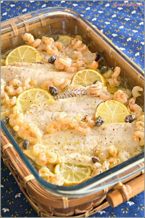 Sweet my Kitchen Filetes de pescada camarão