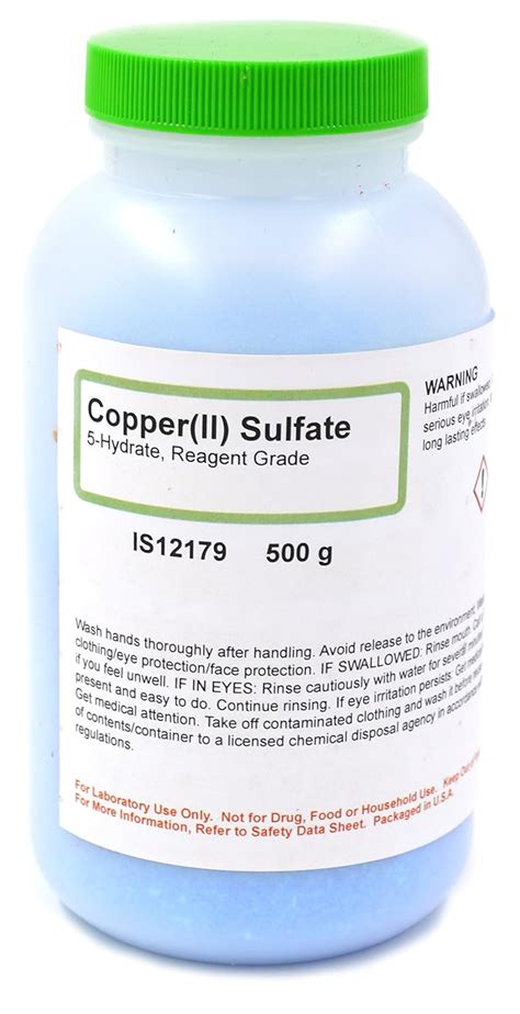 Reagent Grade Copper Ii Sulfate Hydrate G The Curated Chemical Collection Amazon Com