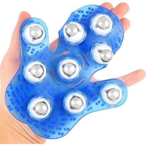 Nine Bead Massager Palm Rotating Magnetic Bead Steel Ball Meridian