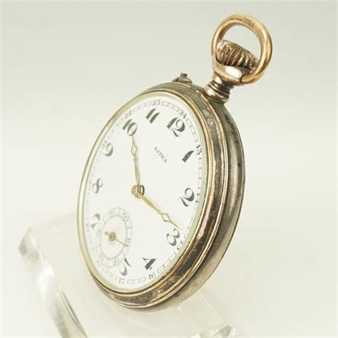 Working Junghans Astra Solid Silver Pocket Watch Anti… Gem