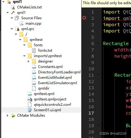 Qt Design Studio在QML项目中的使用 qml项目中qt design studio CSDN博客