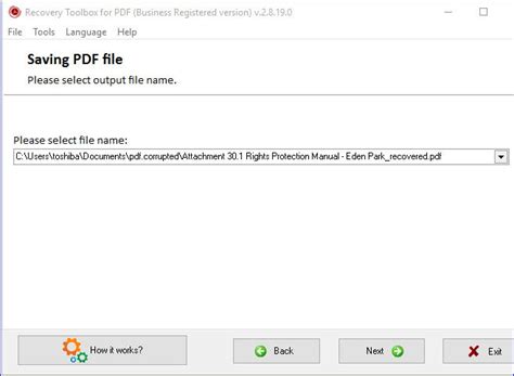 Recovery ToolBox For PDF An Easy Way To Repair Corrupt PDF Files