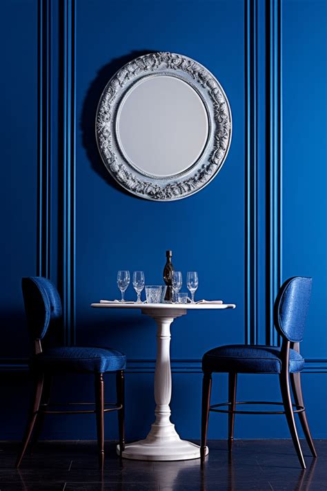 파란색 벽과 의자 배경 배경 화면 및 일러스트 무료 다운로드 Pngtree