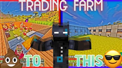 Making My New Trading Farm Minecraft YouTube