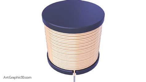 Coil Inductor 3d Model Download