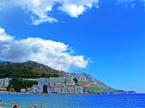 Premium Photo The Coast In Montenegro Rocky Coast With Beaches Of The