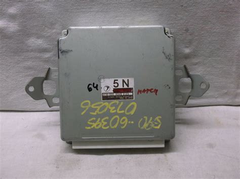 2004 04 SUBARU IMPREZA 2 5L AUTO ENGINE CONTROL MODULE COMPUTER ECU