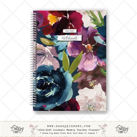 20242025 Academic Planner 58 The Sassy Planner