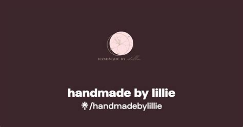 Handmade By Lillie Instagram Tiktok Linktree