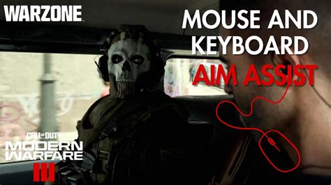 Mw3 Warzone Aim Assist On Mouse And Keyboard No Rewasd Youtube