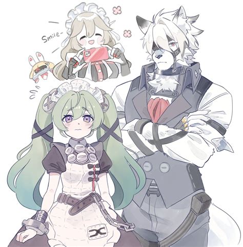 Von Lycaon Corin Wickes And Alexandrina Sebastiane Zenless Zone Zero