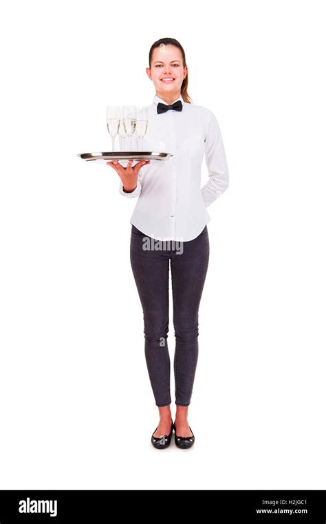Waiter With Catering Tray Hi Res Stock Photography And Images Alamy