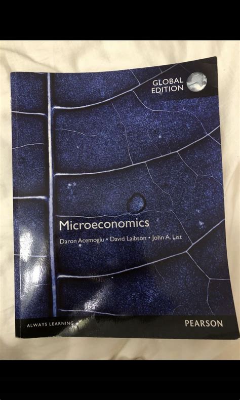 Microeconomics Guide Book Hobbies And Toys Books And Magazines