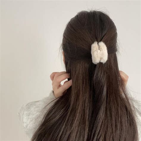 11 쥬쥬 미니 꼬임 퍼 털 데일리 당고머리 반묶음 집게핀 10color