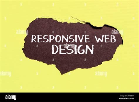 Writing Displaying Text Responsive Web Design Business Approach Web