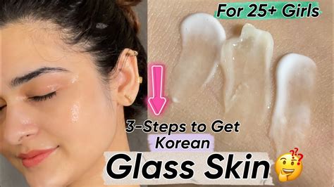 3 Steps To Get Korean Glass Skin 100 Results Youtube