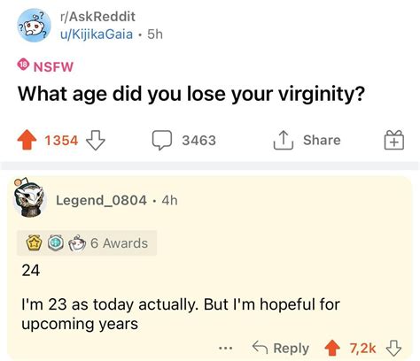 what age did you lose your virginity ? : r/Memes_Of_The_Dank