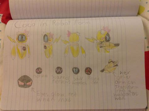 Coco In Robot Form By Pinkpoke On Deviantart