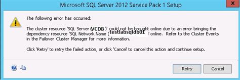 Sql Server Failover Cluster Instance Techbrainblog