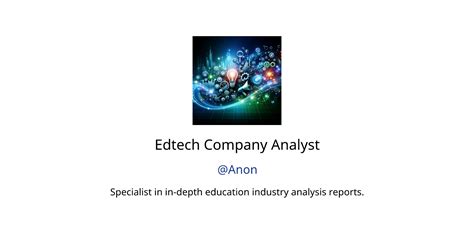 Edtech Company Analyst GPTs Features And Functions Examples And
