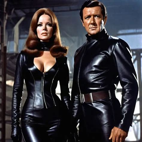 Sexy Emma Peel And John Steed In The Avengers Youn By Mmsopen3 On
