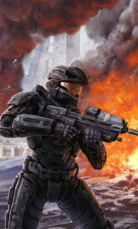 1280x2120 Halo Reach Noble 6 Loot Crate 5k Iphone 6 Hd 4k Wallpapers