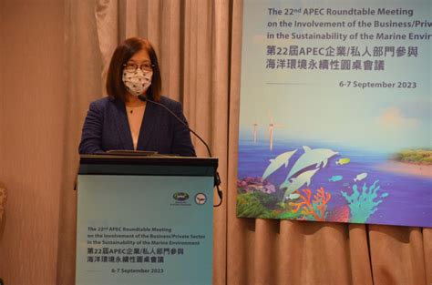 海洋永續圓桌會議管碧玲邁向淨零碳排深具挑戰也充滿機會 風電跟漁業應手牽手攜手共榮 信傳媒