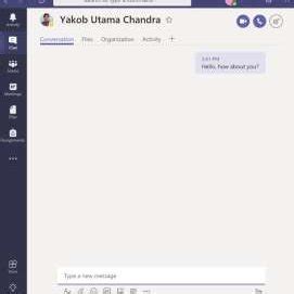 Dashboard Of Microsoft Teams Generally In The Desktop Version Download Scientific Diagram