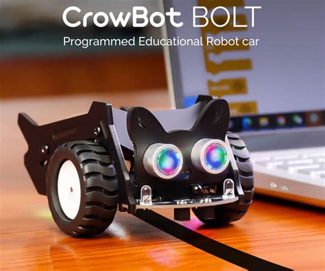 Crowbot Bolt Smart Robot Car Kit Met Joystick Elektor