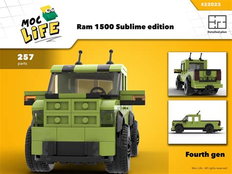 Lego Moc Ram 1500 Sublime Edition By Moclife Rebrickable Build With