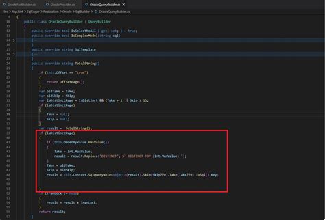 Oracle環境下幾個bug Bulkcopytimeout失效、分頁查詢語法錯誤 · Issue 1120 · Dotnetnext