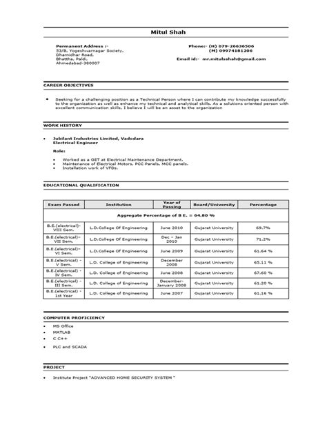 Mitul S Shah Final Pdf Engineering