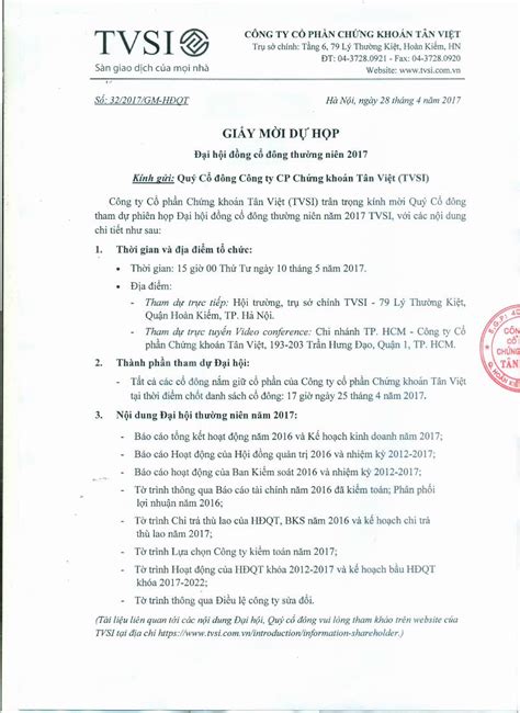 PDF TVSI CONG TY Tru T Ng PHAN CmJNG KHoAN TANVItT Ly Giay Gioi Thieu D Cong Ty D I