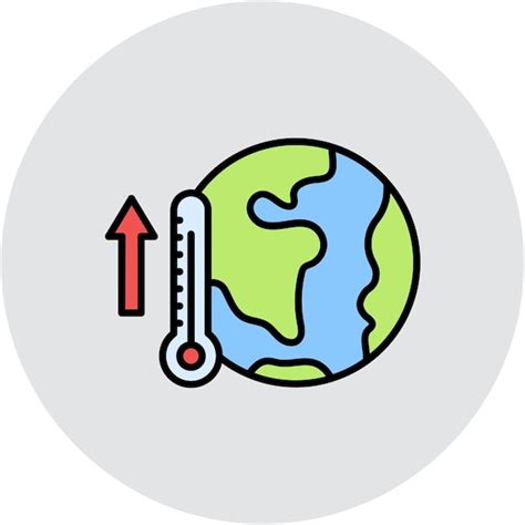 Premium Vector Global Warming Vector Illustration Style