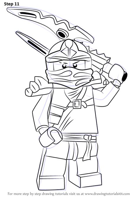 Ninjago Jay Drawing