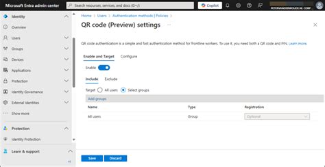 All About Microsoft Intune Using A Qr Code To Easily Sign In To Apps
