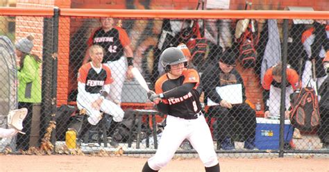 Fenton Softball Sweeps Metro League Foe Flushing Sports Coverage For