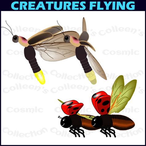 Insect S Clipart Animated Bugs Clip Art Set 3 Made By Teachers