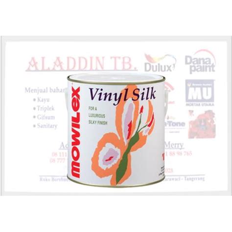 Jual Cat Tembok Mowilex Vinyl Silk Tinting Rose White Vs1806 25l
