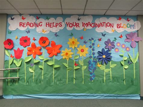 Flower Design For Bulletin Board