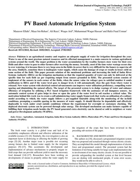 Problem Statement For Automatic Irrigation System At Lola Epperson Blog
