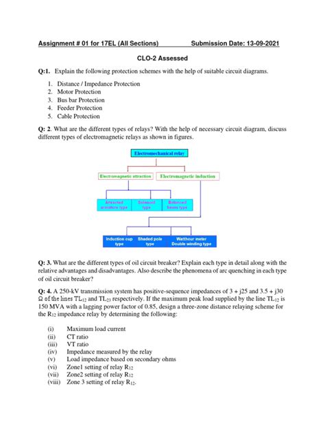 Assignment 01 17el Sec 1 Ii Iii Pdf