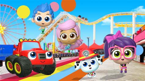 Nick Jr Summer 2019 Vacation Celebration Behance