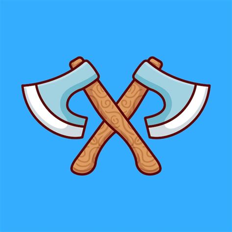 Premium Vector Illustration Cute Axe Collection Vector Design Good For Sticker Or Icon