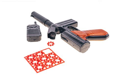 Игрушечный автомат "M60" Golden Gun с пистонами (253GG) – игрушки с ...