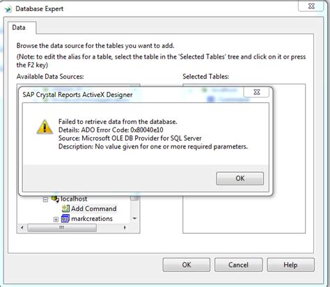 C How To Pass Parameters In Crystal Report Using Sql Command
