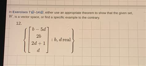 Solved In Exercises Either Use An Appropriate Theorem To